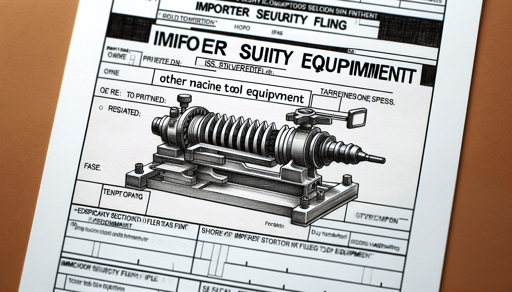 How And When To File ISF For Other Machine Tool Equipment - ISF Expedite