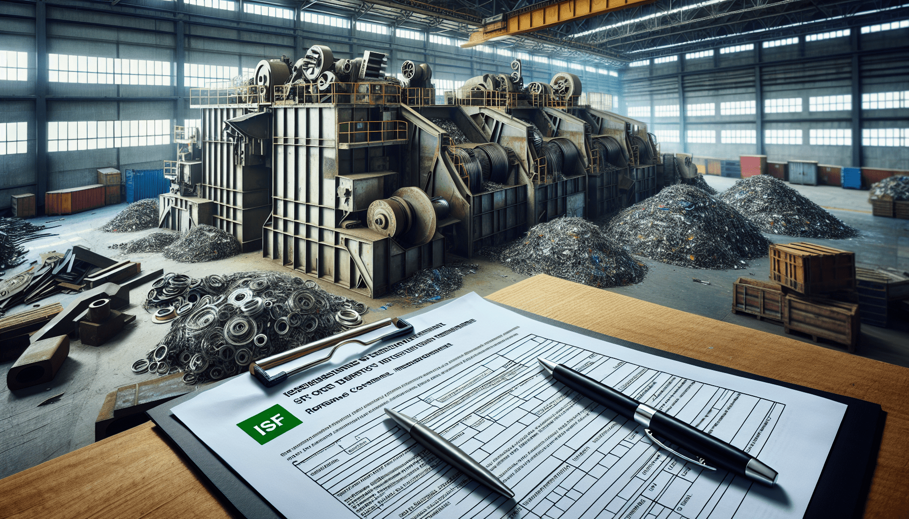 When To File ISF For Other Scrap Metal Recycling Equipment - ISF Expedite